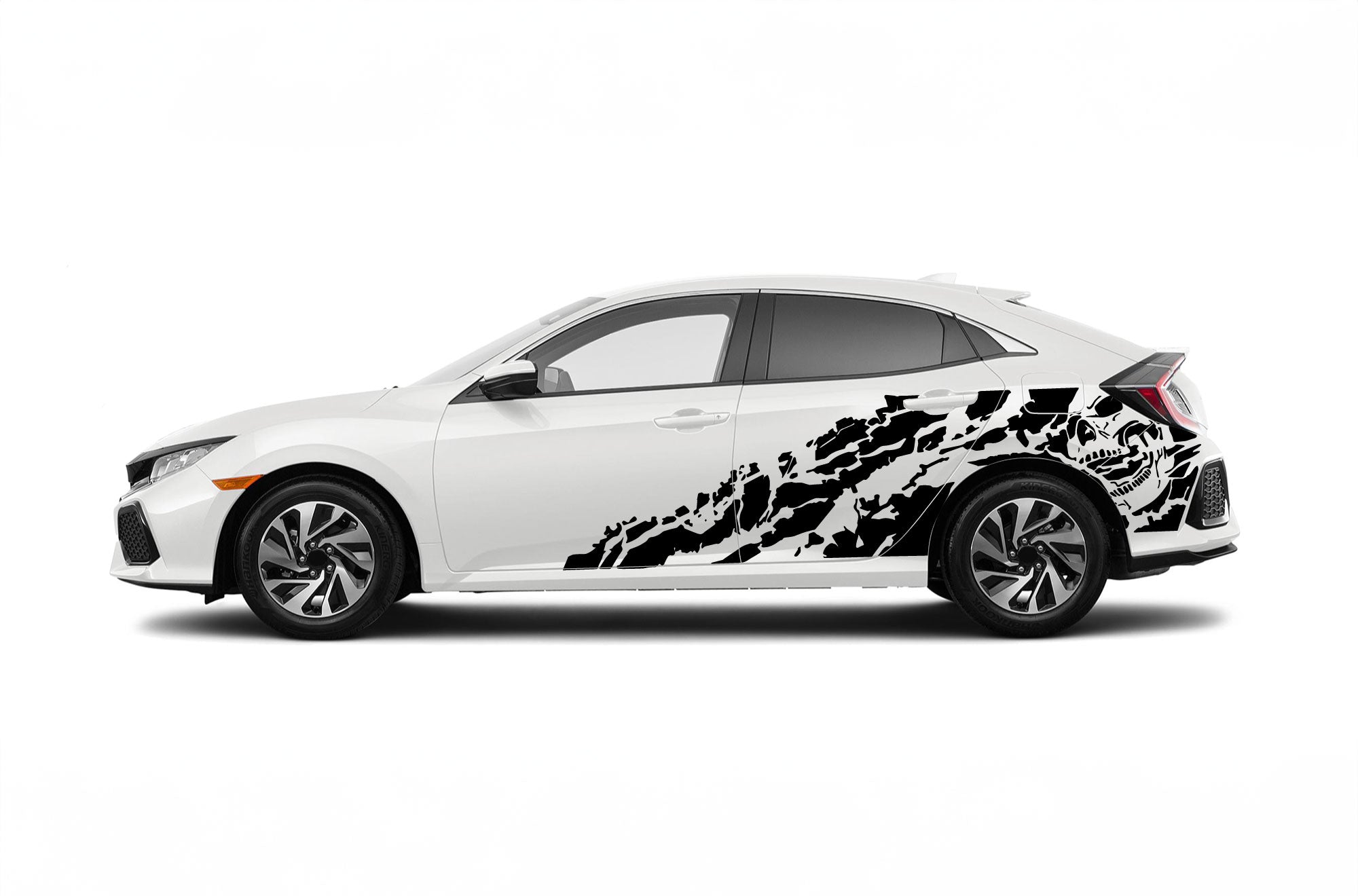 Nightmare side graphics decals for Honda Civic 2016-2021